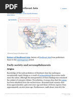 Civilization in Southeast Asia | PDF | Southeast Asia | Asia