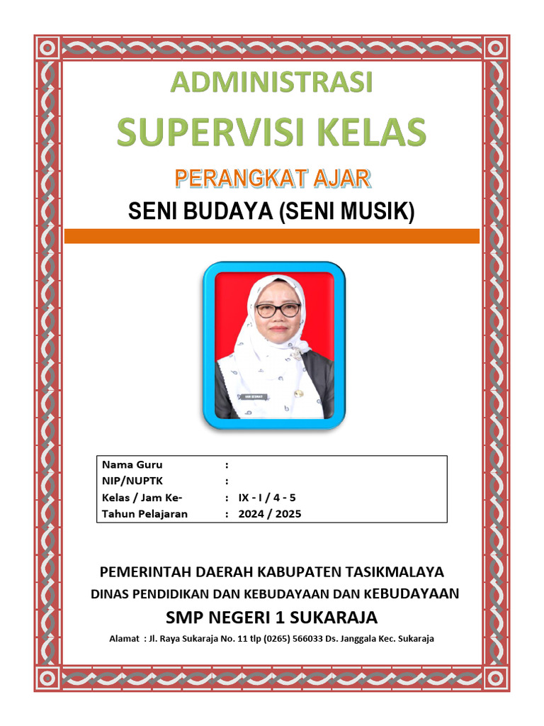 Cover Supervisi Hani | PDF
