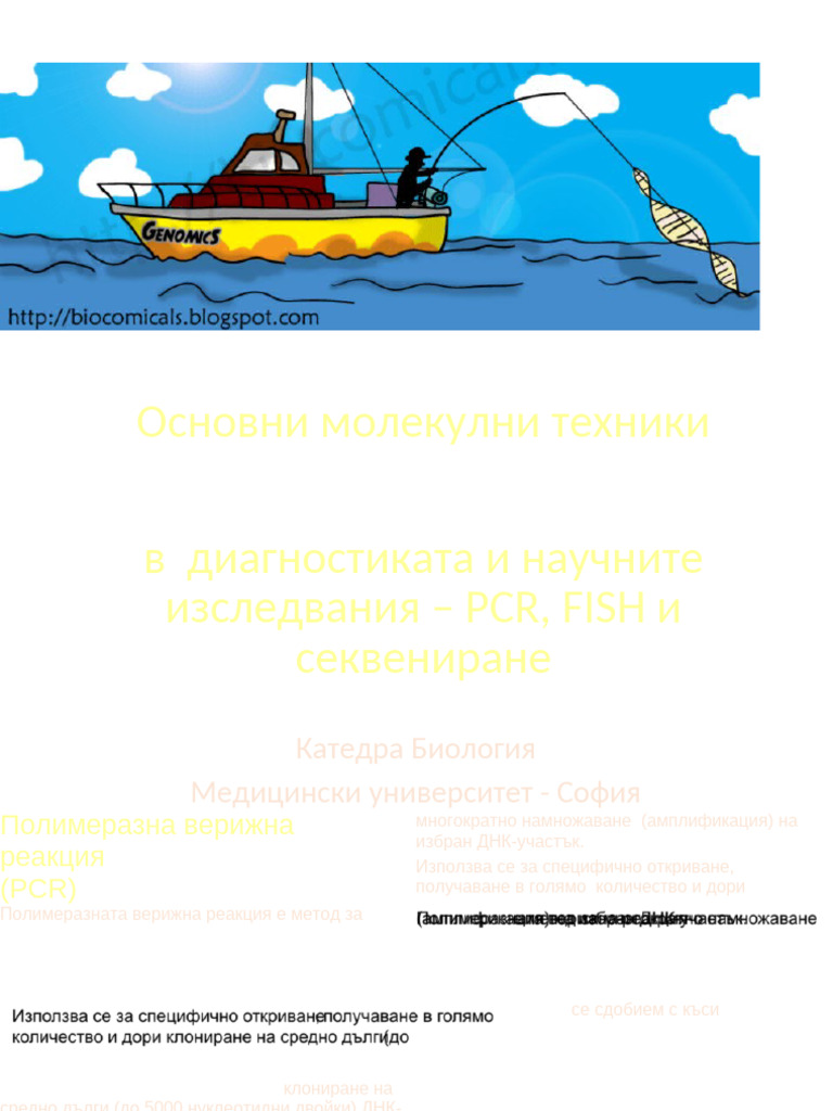 Pcr Fish Български | PDF