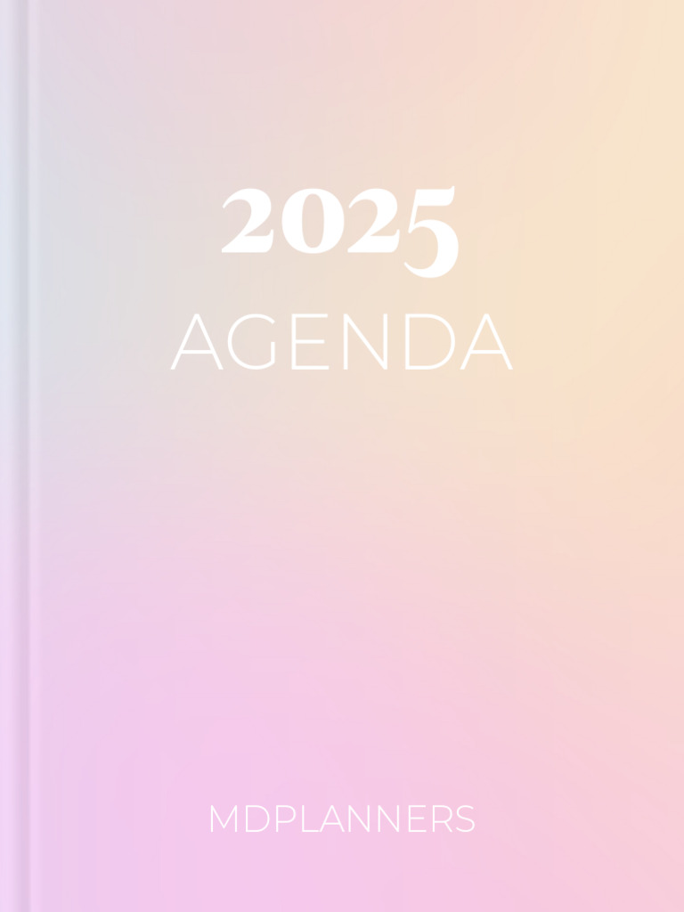 Planeador Anual 2025: Metas y Calendario | PDF