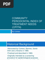 CPITN Index | PDF