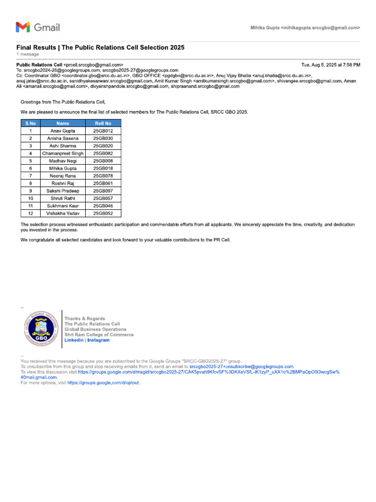 PR Cell | PDF