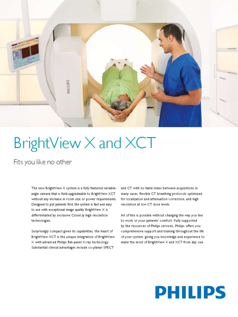 BrightViewX XCT Specs | PDF | Ct Scan | Image Resolution