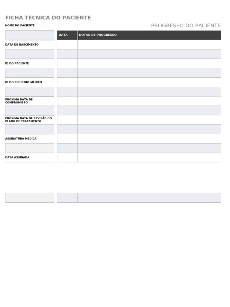 IC Medical Progress Template 57219 WORD PT | PDF