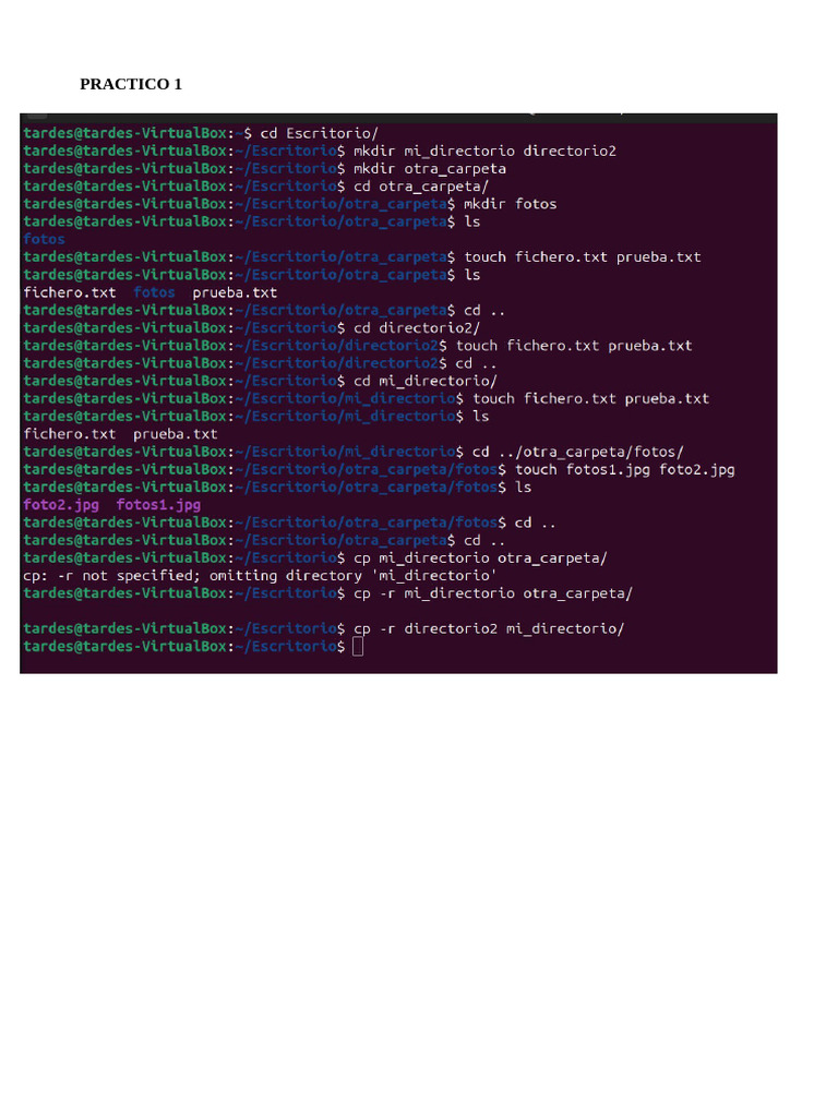 Practicas Ubuntu | PDF