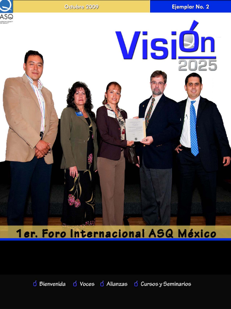 Vision2025 No 2 Oct 2009 | PDF | Laboratorios | Liderazgo