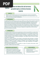 Prueba Gravindex para Diagnóstico de Embarazo | PDF