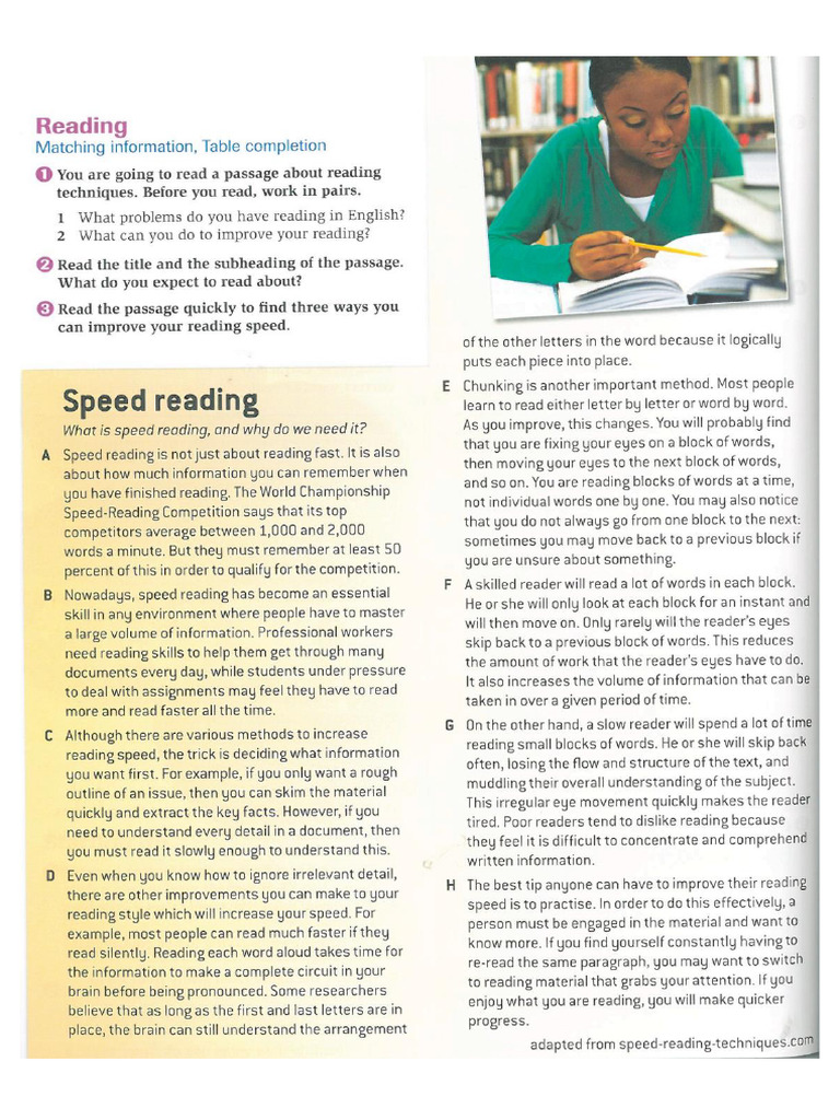 Speed Reading | PDF