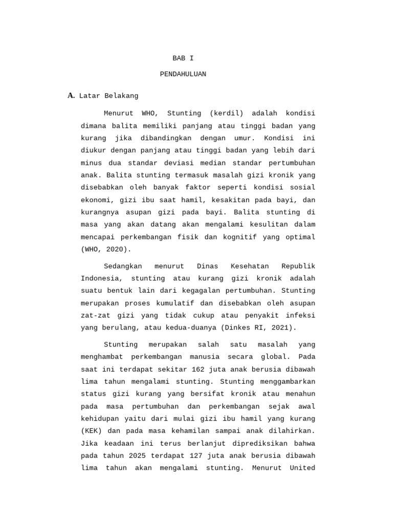 Proposal Tia Baru | PDF