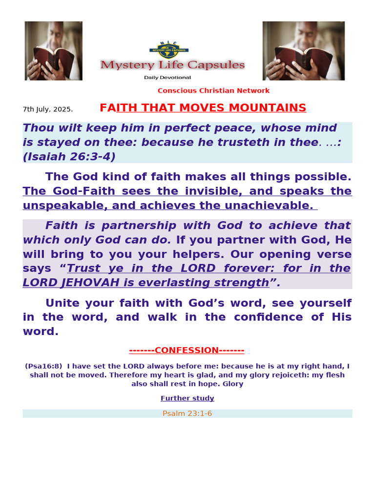 Faith Partnership | PDF