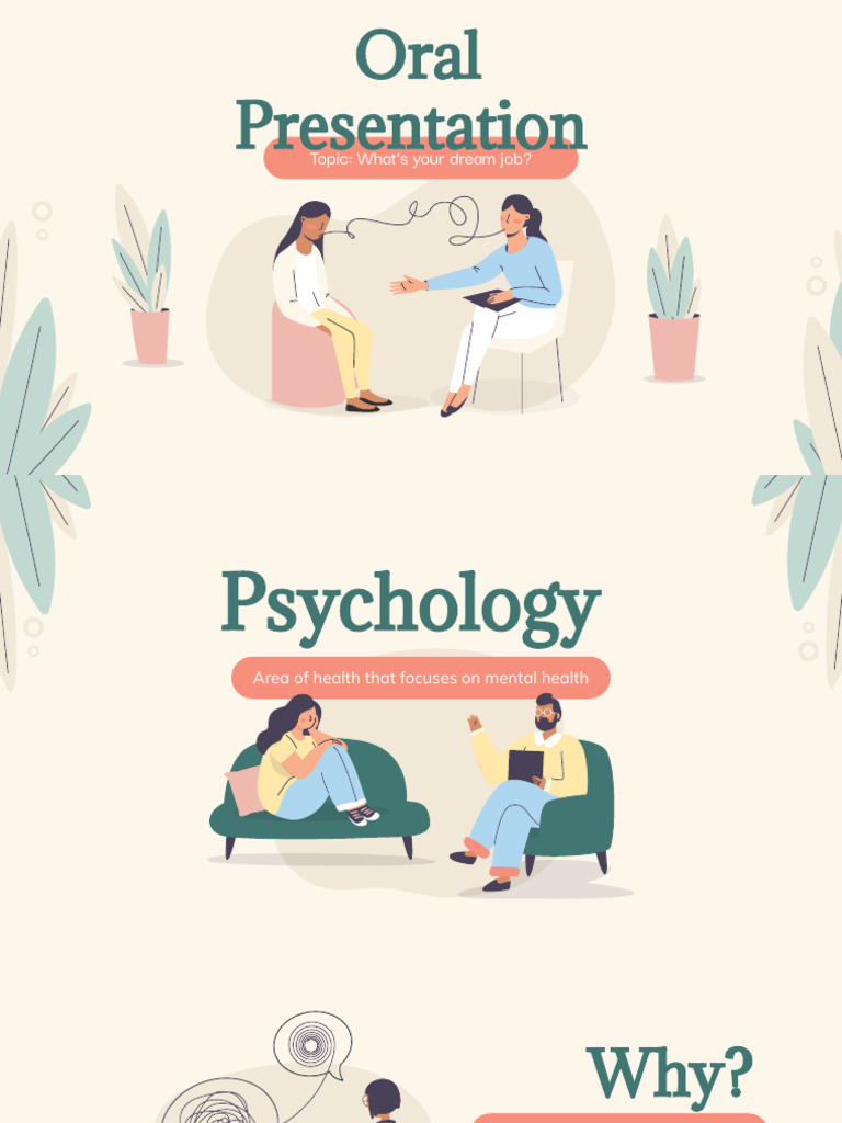 Oral Presentation - Dream Job | PDF