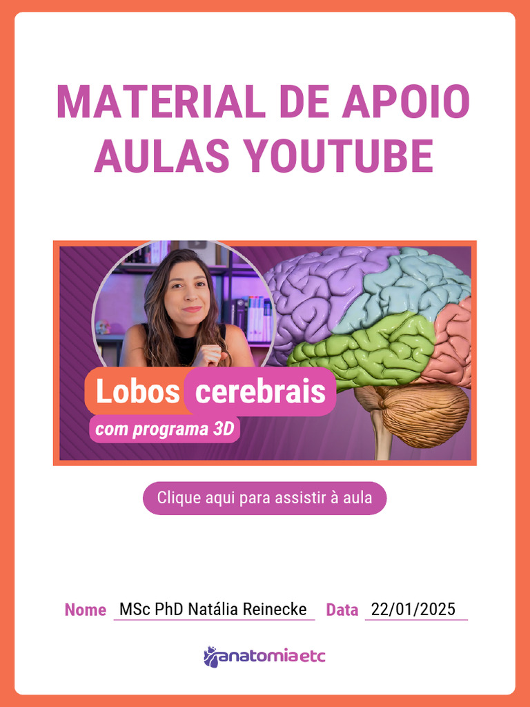 Funções dos Lobos Cerebrais | PDF | Cérebro humano | Cérebro