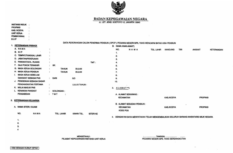 Blanko DPCP | PDF