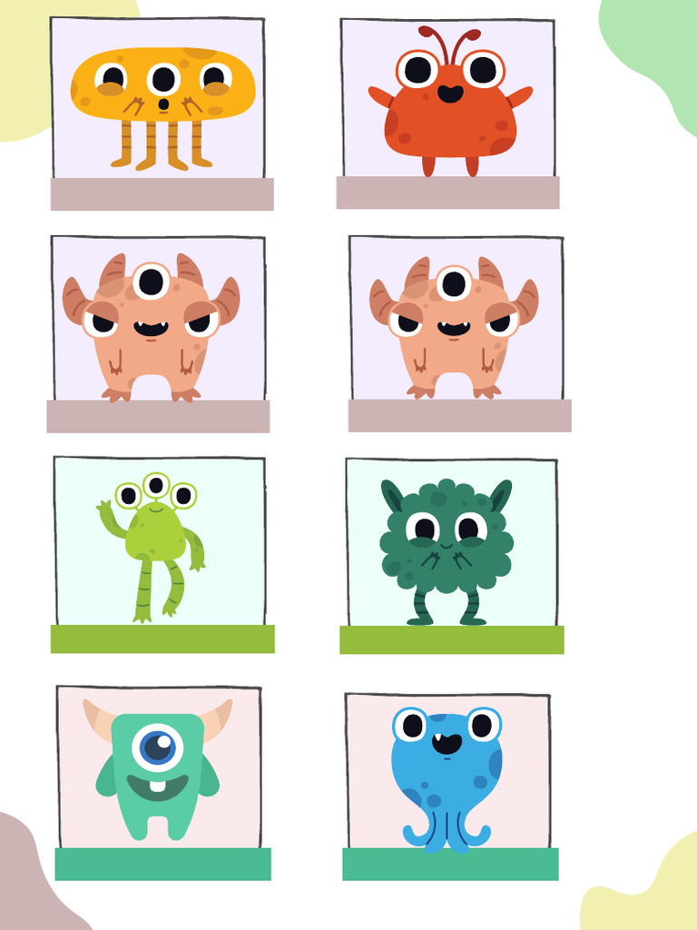 Monsters Body Parts | PDF