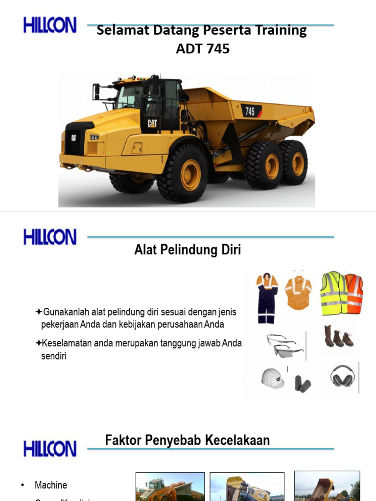 Spesifikasi dan Komponen ADT 745 | PDF