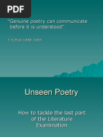 Grade 8 Poetry Notes | PDF | Poetry | Writing