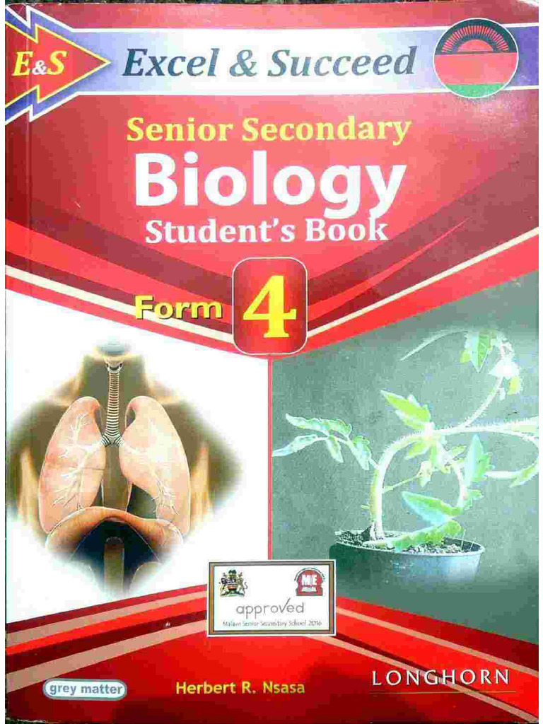 Biology Excell and Succeed Book 4 | PDF