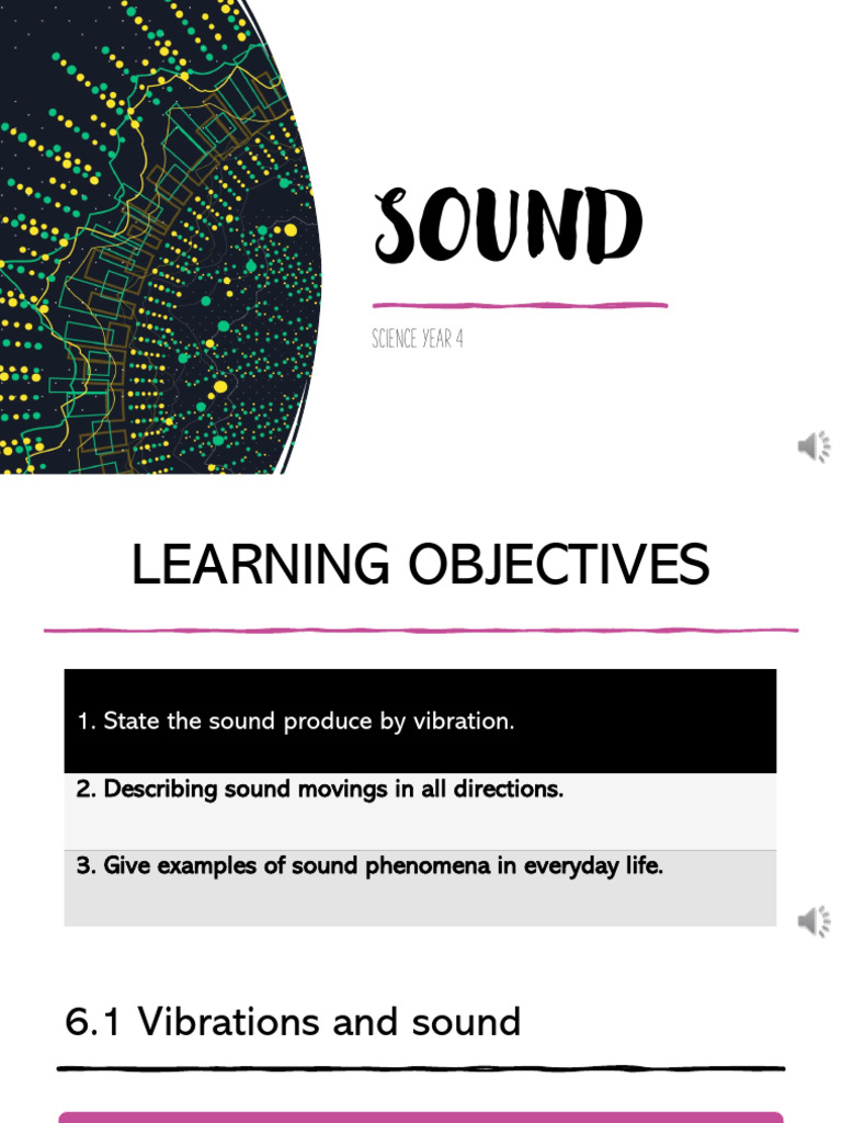 Vibration and Sound Year 4 | PDF