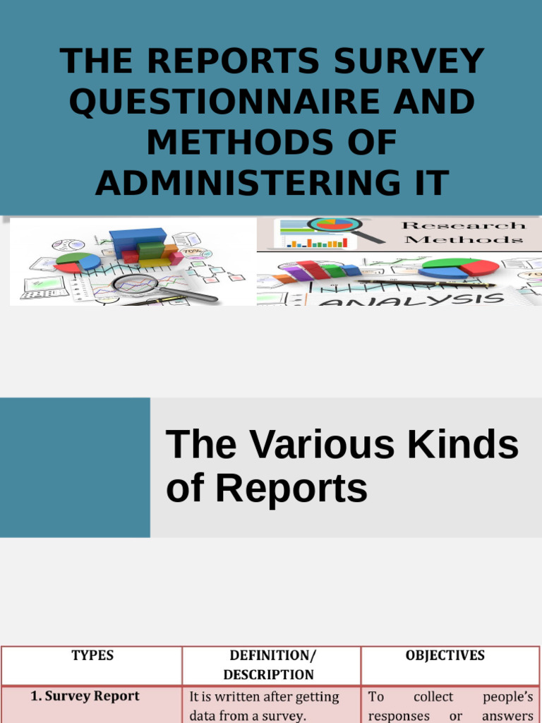 The Reports Sur-Wps Office | PDF | Survey Methodology | Questionnaire