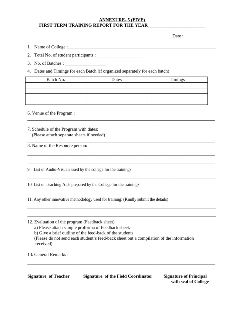 Annexure 5 | PDF