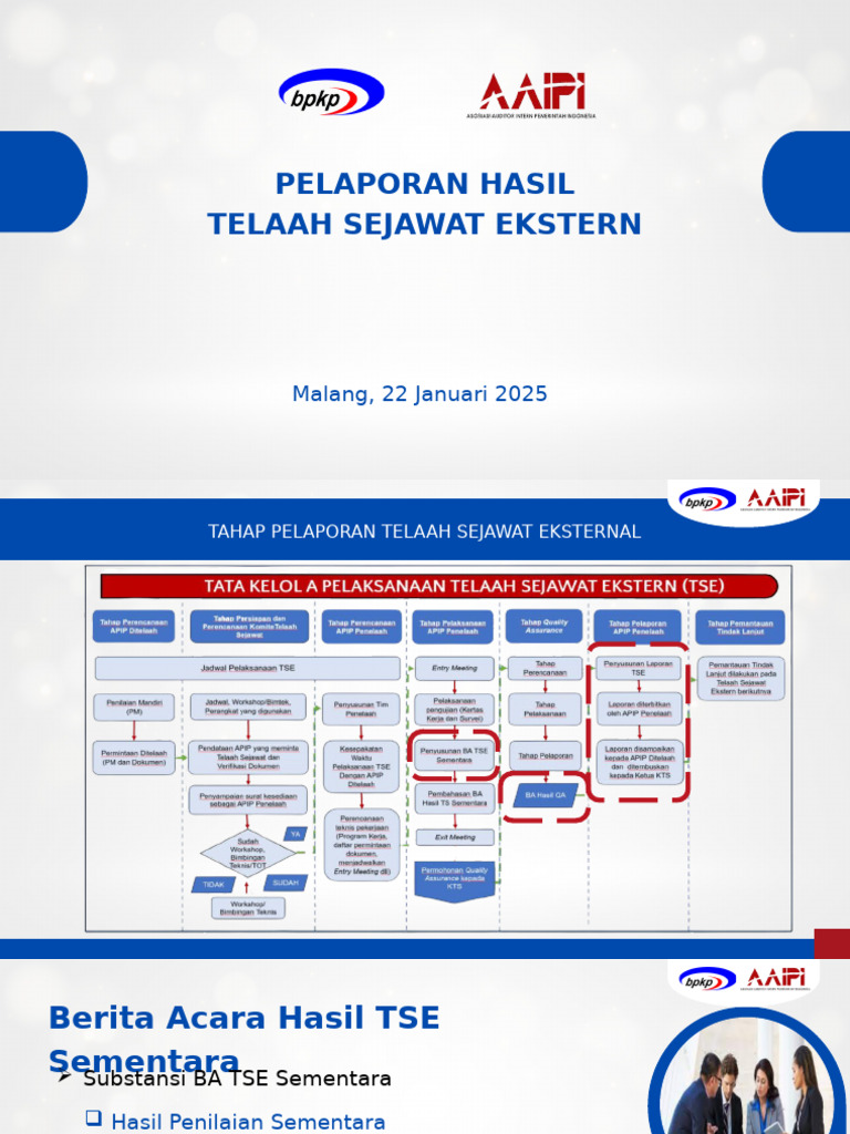 Pelaporan Telaah Sejawat | PDF