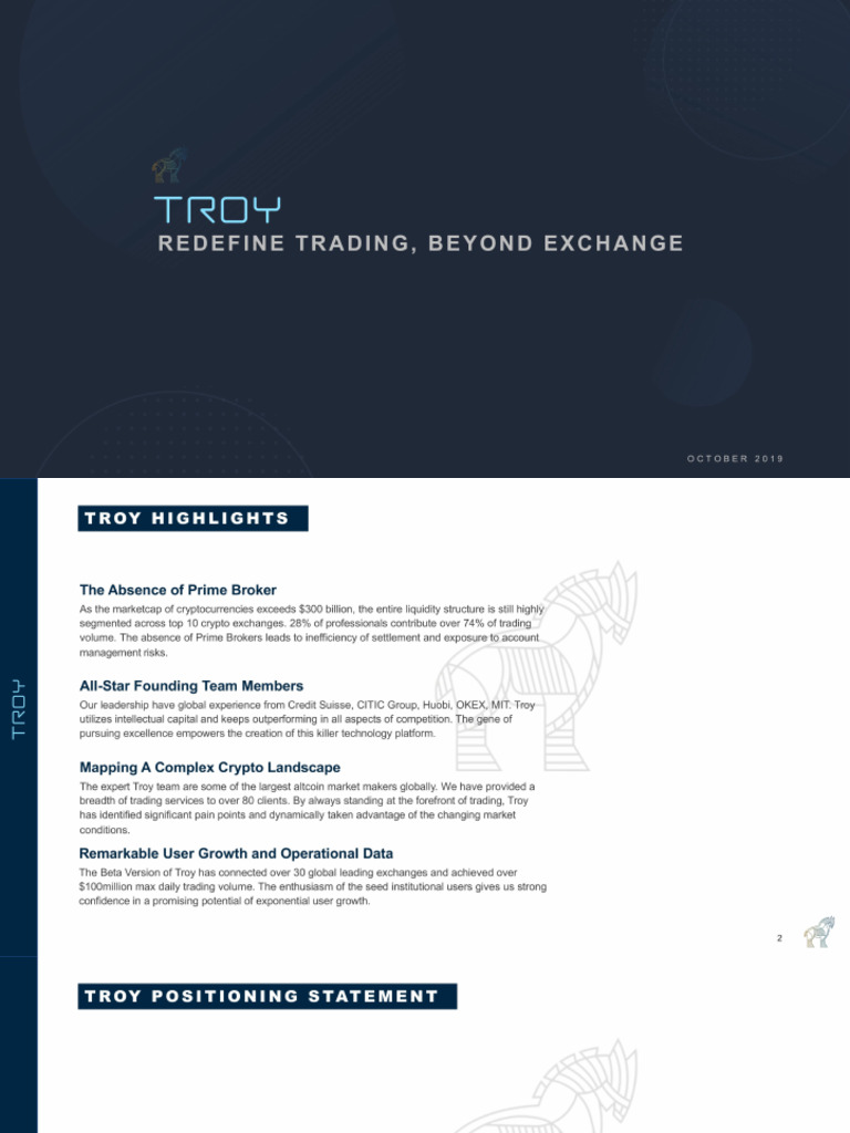 Troy Overview | PDF
