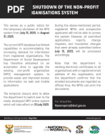 NPO Annual Report Submission Guidelines | PDF | Nonprofit Organization ...