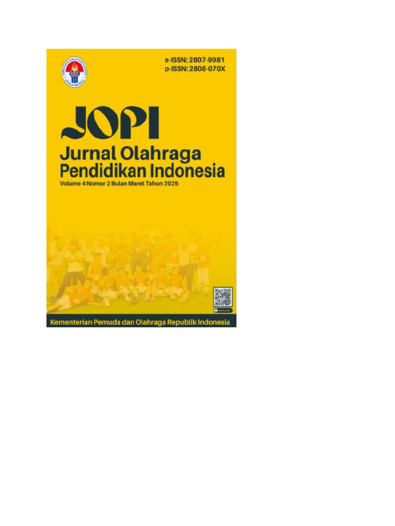 Jopi Rangkuman Jurnal Olahraga JOPI | PDF