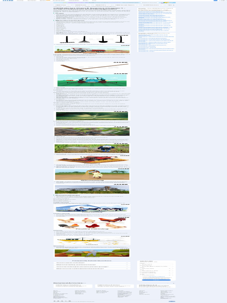 CBSE Notes For Class 8 Science Chapter 1 - Crop Production and ...