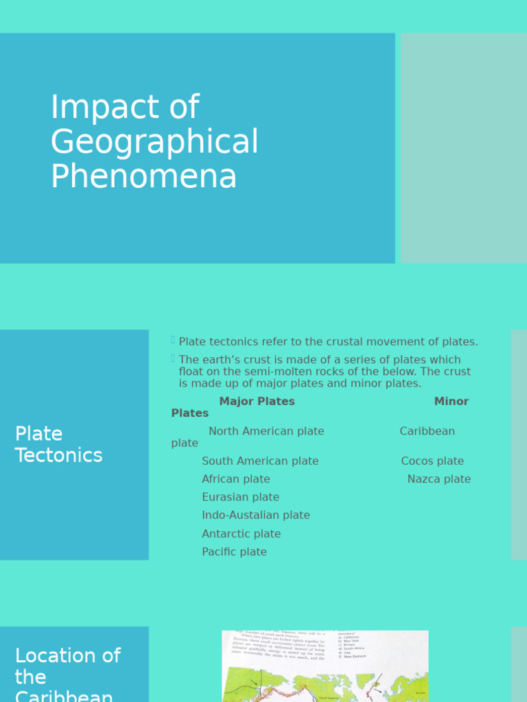 'Geographical Phenomena | PDF | Plate Tectonics | Coral Reef