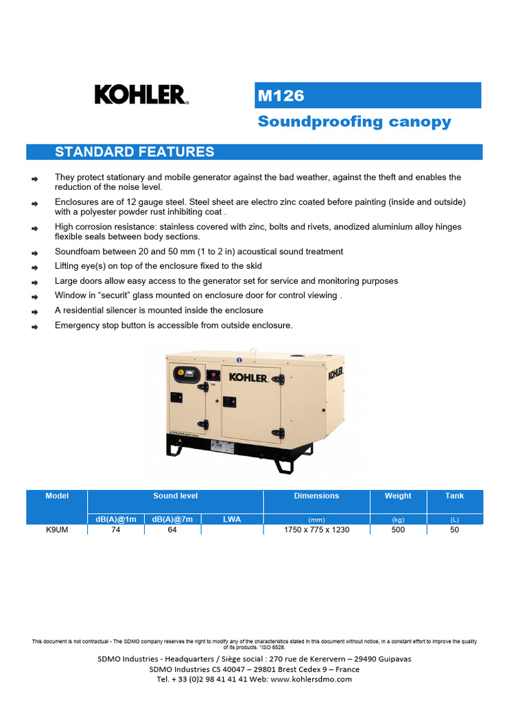Data Canopy M126 K9UM en | PDF