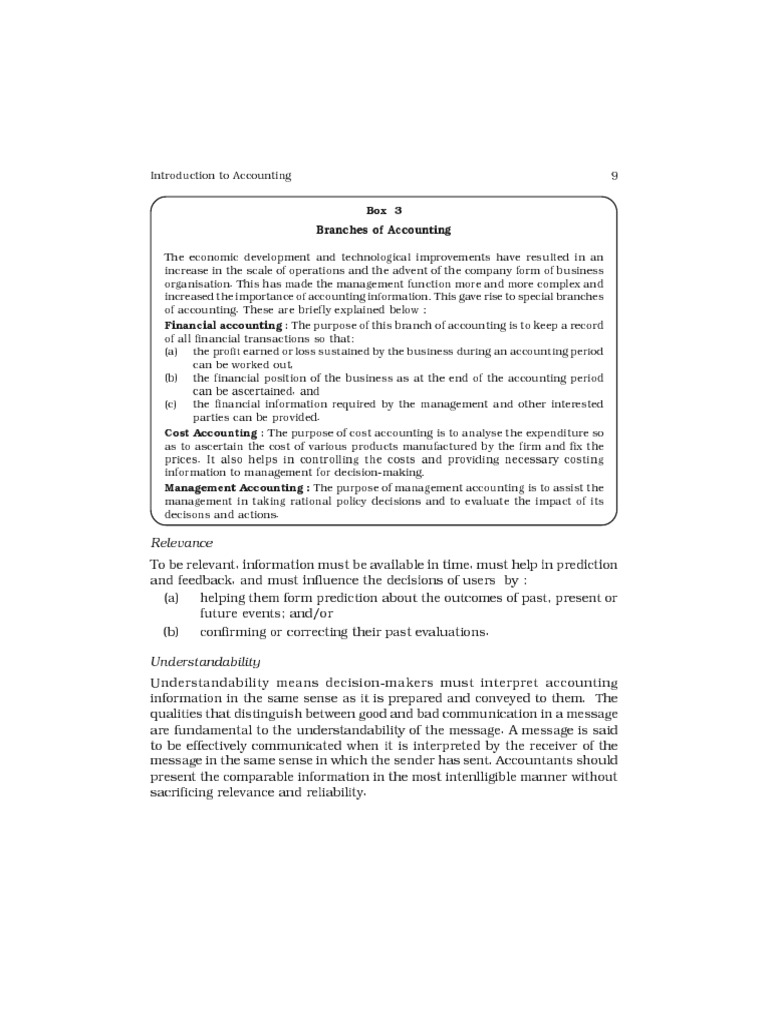 Abscd NCERT Class 11 Accountancy Part 1 13 | PDF