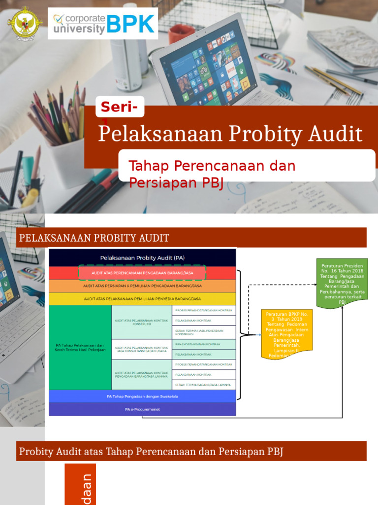 Panduan Probity Audit PBJ 2019 | PDF