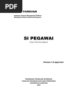 Panduan Simpeg BKD Gresik | PDF