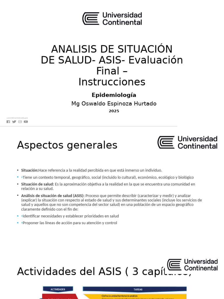 ASIS 2025: Análisis de Salud en Perú | PDF | Población | Educación en ...