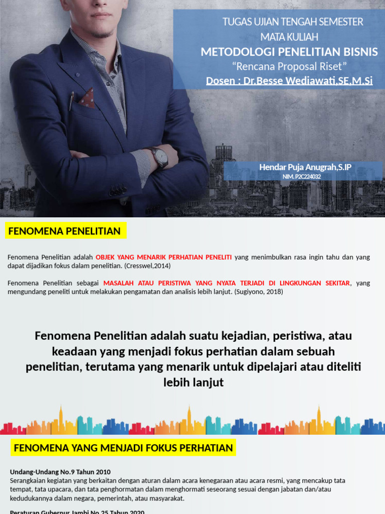 Hendar Puja Anugrah-Tugas UTS Metodologi Penelitian | PDF