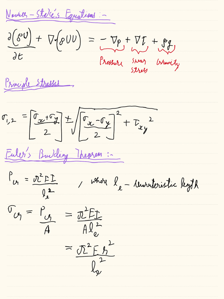 Eng Formula | PDF