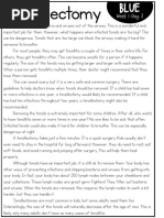 Normal Tonsil Size and Grading | PDF | Infection | Immunology