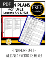 UFLI Foundation Lesson Plan | PDF
