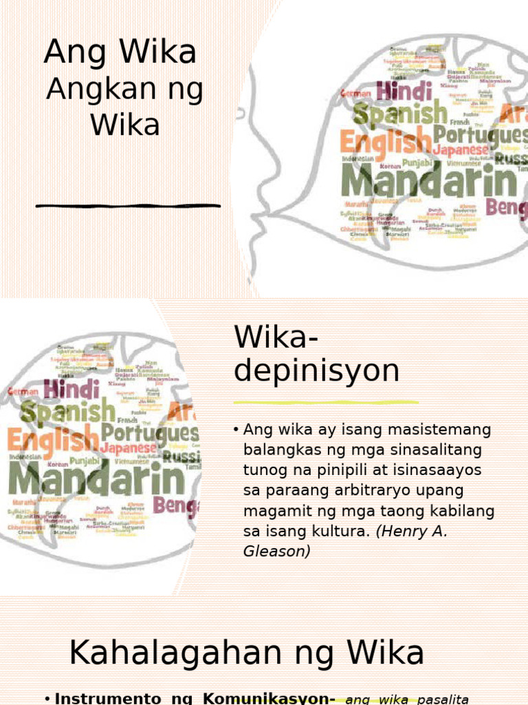 2 Angkan NG Wika | PDF