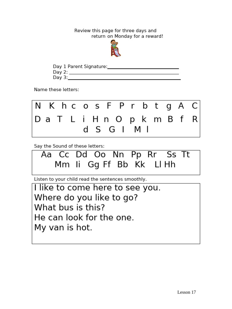 Lesson 17 Homework K | PDF