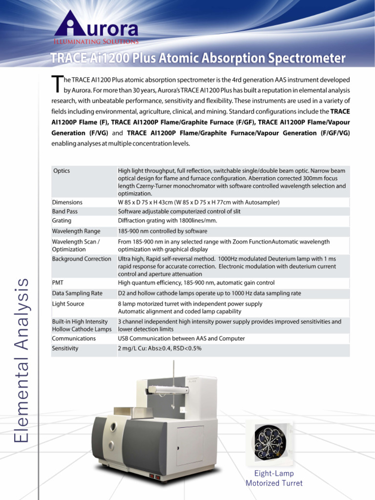 TRACE AI 1200 Plus Brochure | PDF
