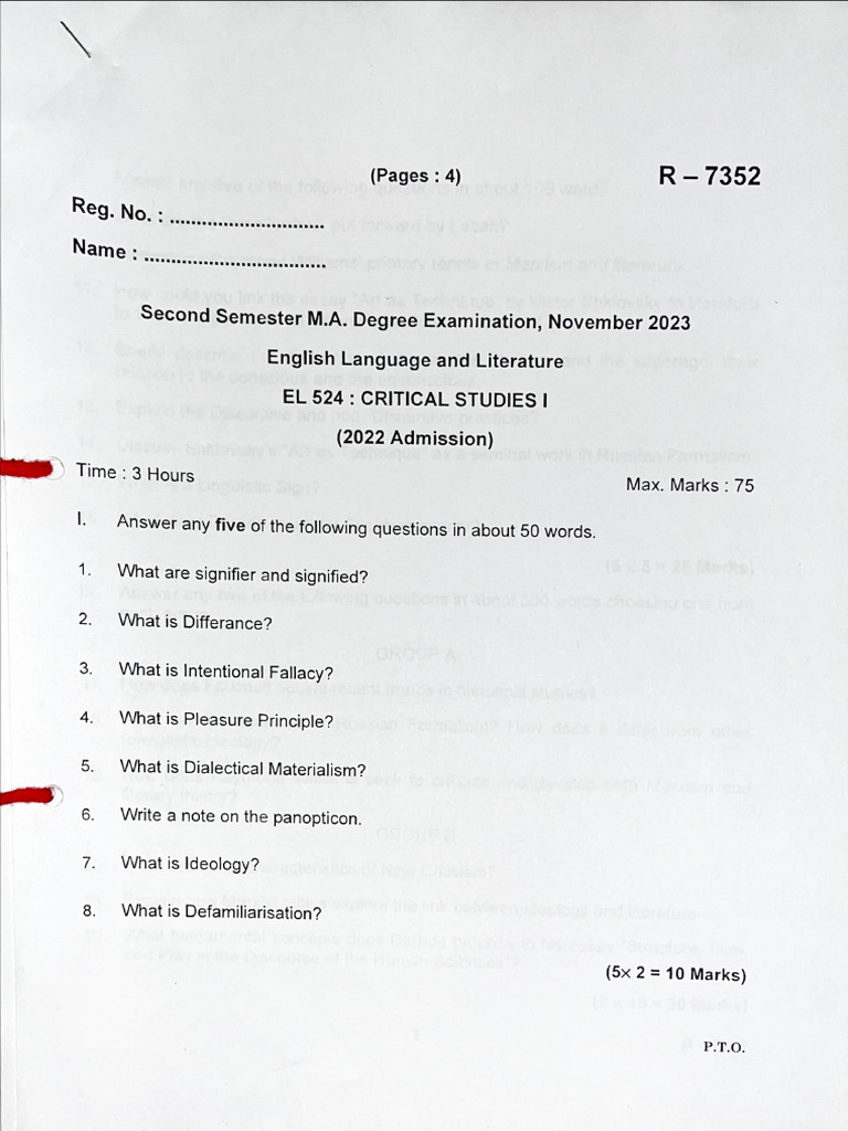 Critical Studies | PDF