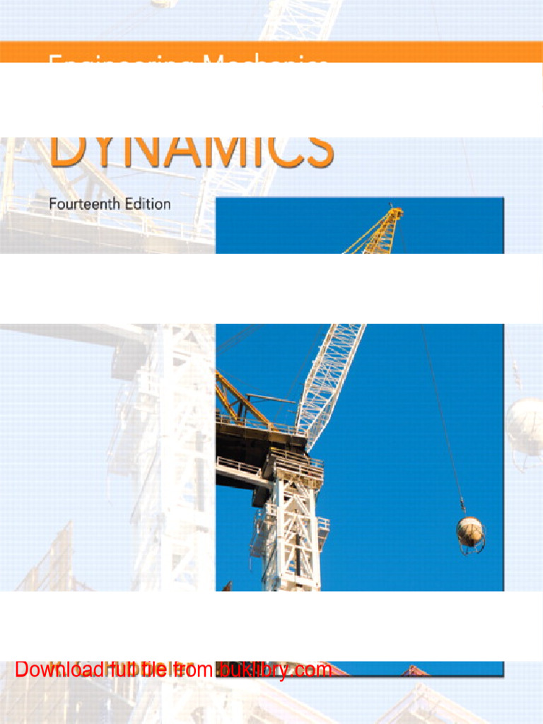 Solutions Manual Engineering Mechanics: Dynamics 14th Edition by Russell C. Hibbeler PDF | PDF ...