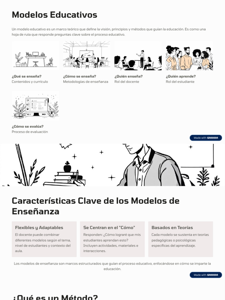 Fundamentos de Modelos Educativos | PDF | Enseñando | Maestros