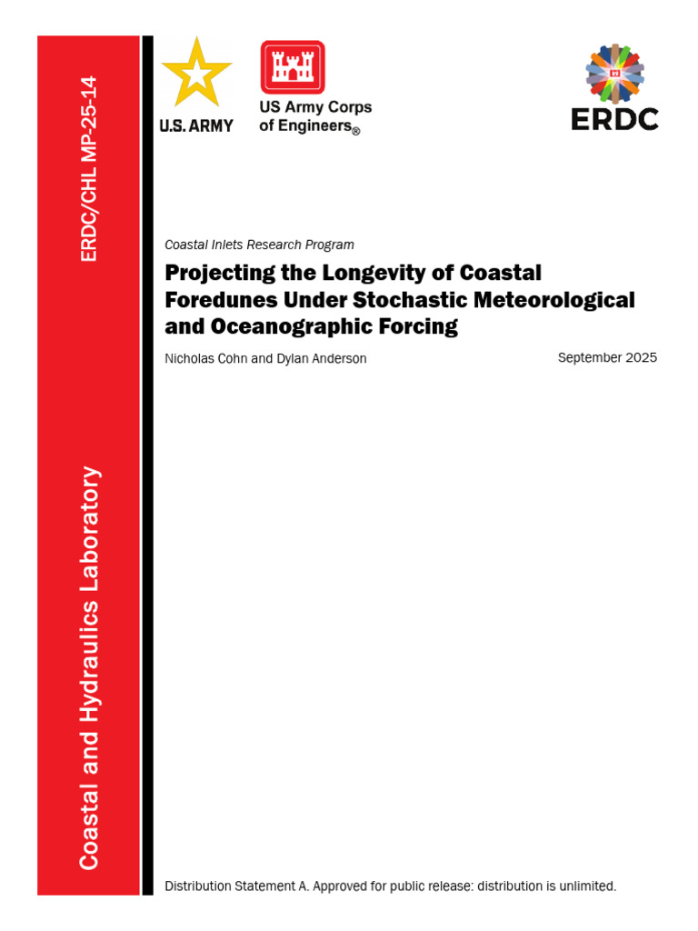 Erdc-Chl MP-25-14 | PDF | Coast | Beach