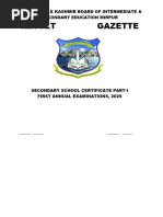 BIEK Model Paper 2025 Overview | PDF