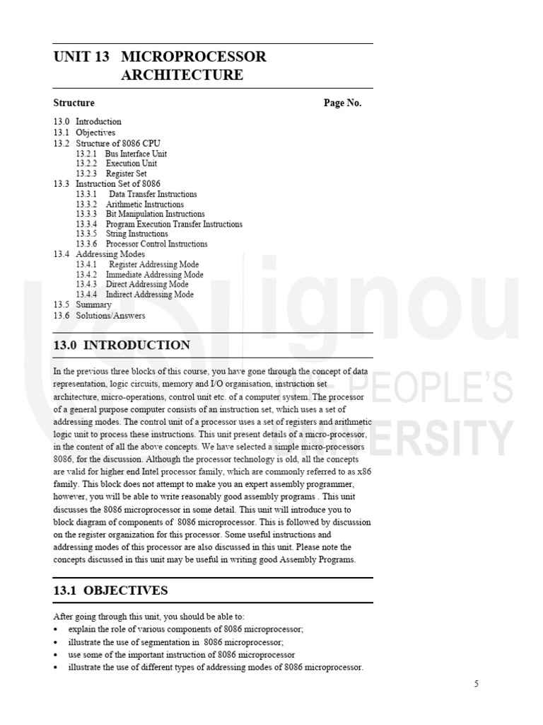 Unit13 | PDF | Central Processing Unit | Binary Coded Decimal