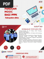 Tata Cara Login MOOC Swajar PPPK | PDF