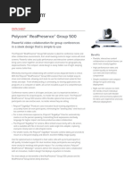Poly Studio X52 Datasheet Overview | PDF | Hdmi | Computing